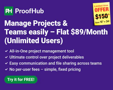 ProofHub Awarded as Top Ranking Kanban Tool in 2023 by GetApp