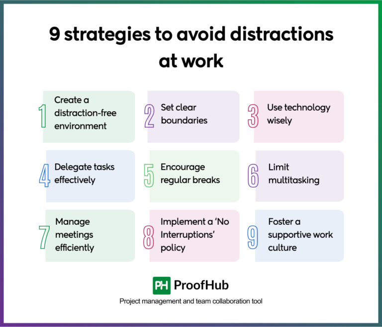 How to Avoid Distractions at Work: 9 Practical Strategies