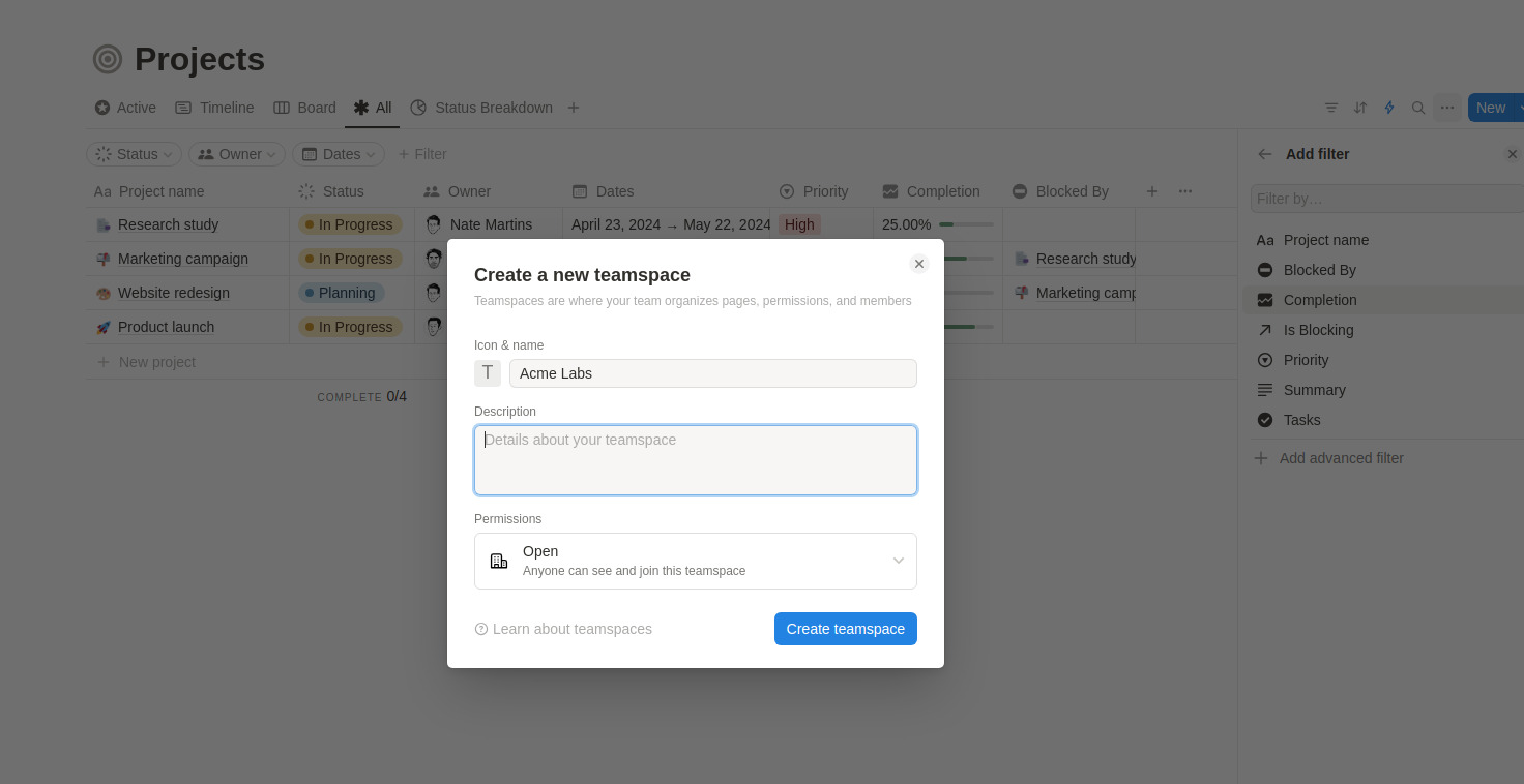 How to use Notion for project management?