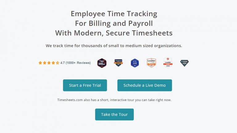 10 Best Timesheet Software To Look For in 2025