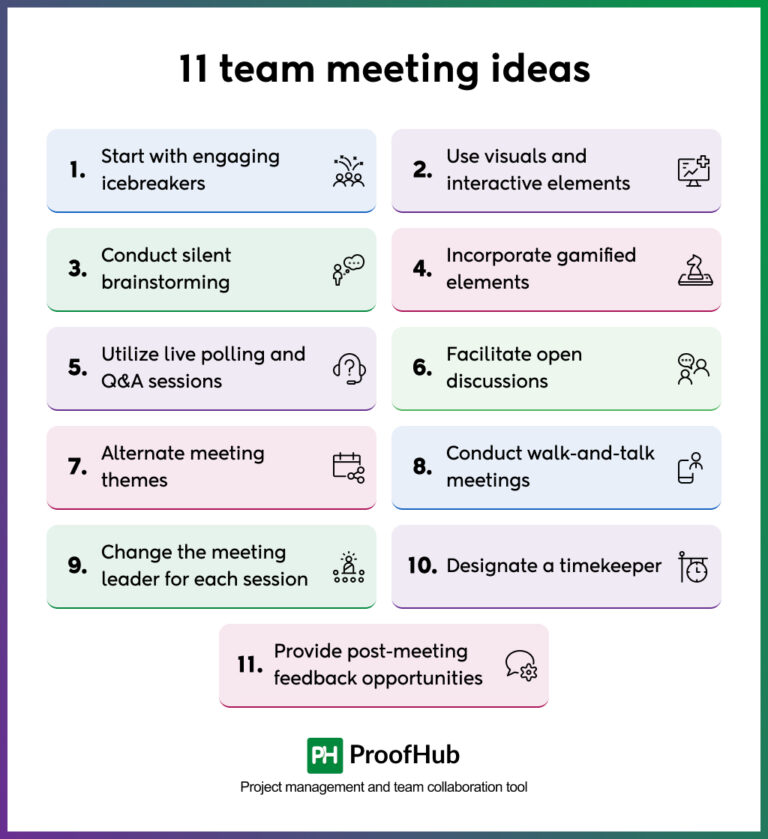 11 Creative Meeting Ideas to Boost Team Engagement