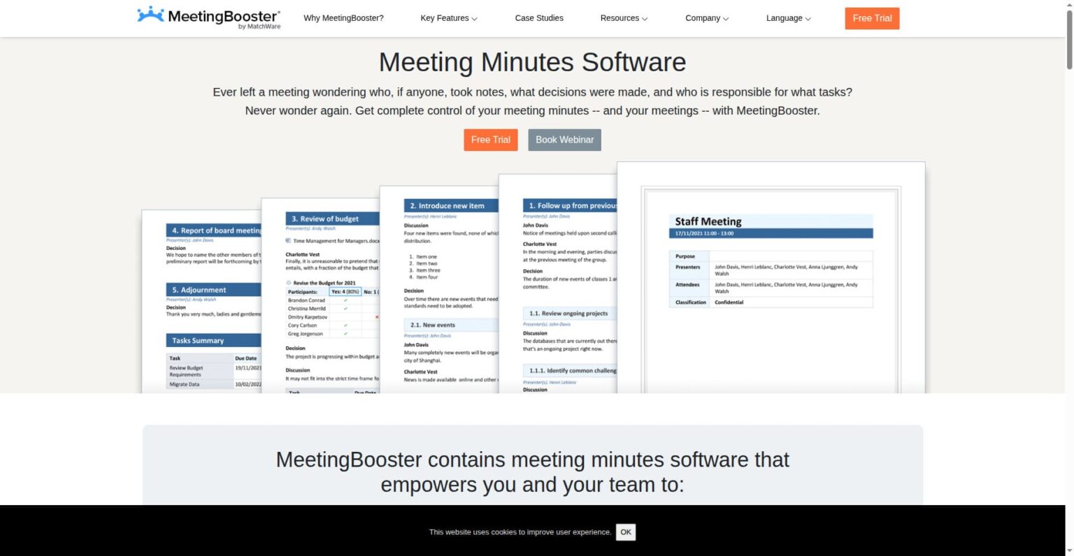 10 Best Meeting Minutes Software for Seamless Meetings in 2026