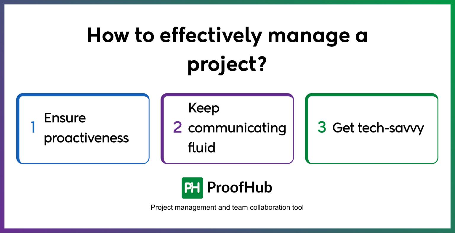 How to Manage a Project with Project Management Tool