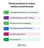 6 actionable tips to cut down on back-and-forth emails