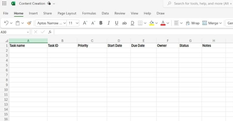 Create A Task Tracker in Excel With 7 Easy Steps