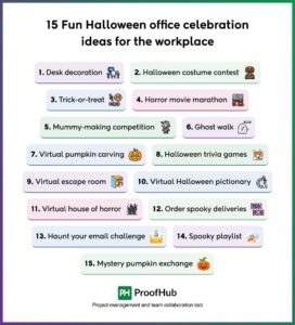15 Ways to Embrace the Halloween Spirit at Workplace