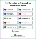 11 Problem Solving Activities to Try for Team Building