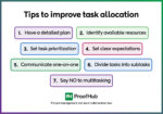Tips and Benfits of Task Allocation in Project Management