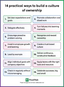 14 Practical Ways to Encourage Taking Ownership at Work