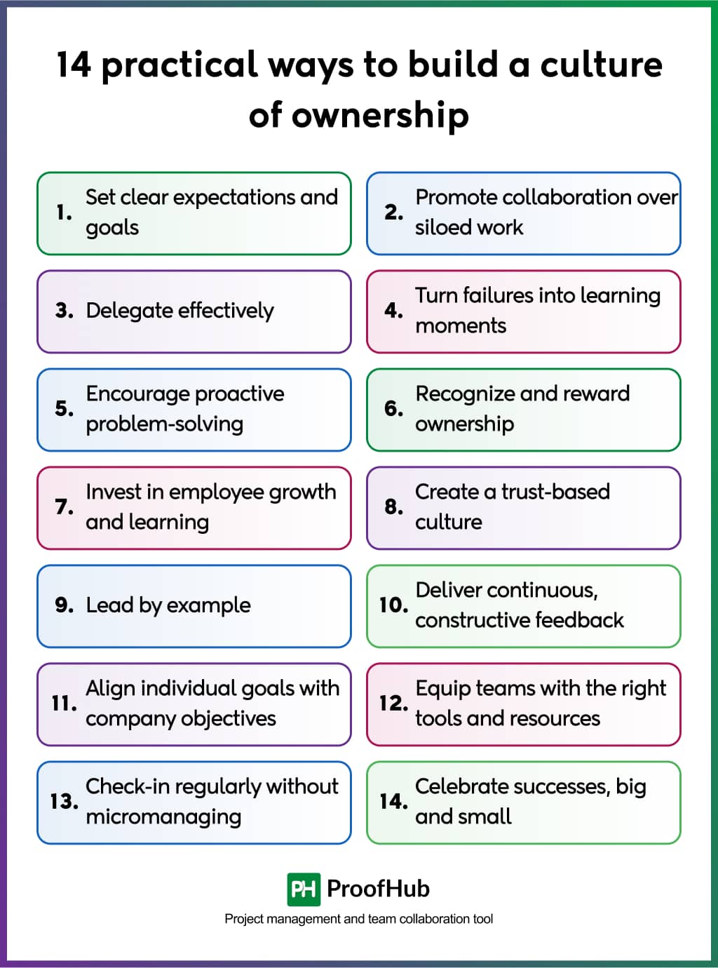 14 Practical Ways to Encourage Taking Ownership at Work