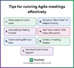 What are Agile Meetings? Types, Benefits, Challenges, & Tips